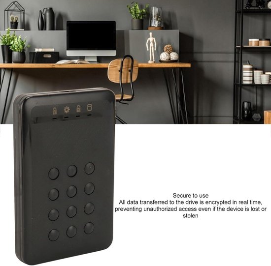 Content Draagbare 2.5 Inch USB3.0 Wachtwoordtoegang Behuizing voor Win7 ...