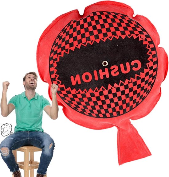 Inflating Fart Cushion Prank Joke Toy for Adults and Kids - Practical ...