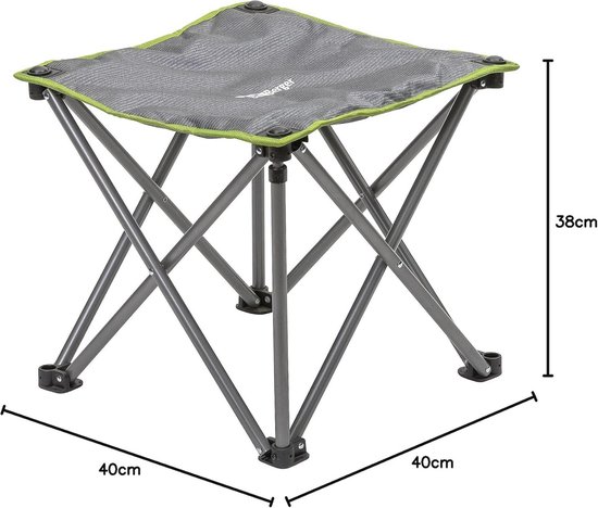 Inklapbaar Krukje voor Camping en Outdoor - Lichtgewicht en Verstelbaar ...
