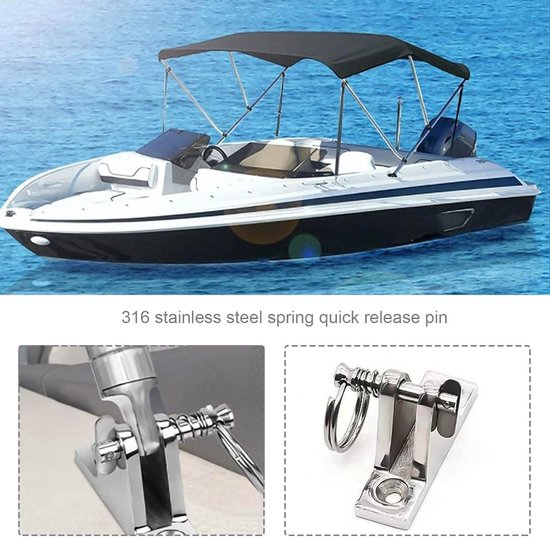 Quick Release Pin 4pcs Marine Spring Pins 316 Stainless Steel Spring ...