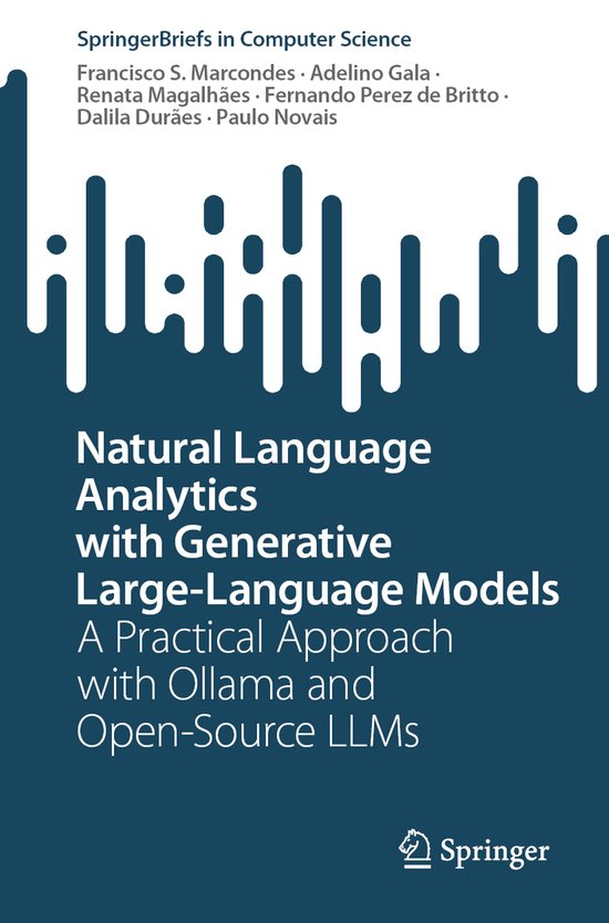 SpringerBriefs in Computer Science- Natural Language Analytics with Generative... | bol