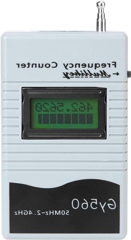 Walkie Talkie Frequency Meter GY560 50Mhz To 2.4Ghz Portable Frequency ...