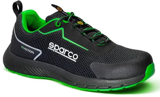 Sparco - Sparco Lage Werkschoen S1P - SANYO - Zwart / 47 | bol