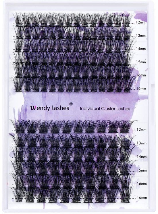 Individuele Wimpers C Curl Cluster Lashes C3+C9 0.07mm 12-16mm Mixed ...