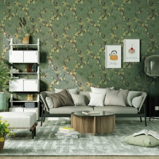 Zelfklevend behang, muurpapier, zelfklevende folie, decoratief ...