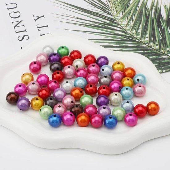 60 stuks 12 mm Reflecterende Kraaltjes - 3D-illusie Wonderkralen - Acrylkralen voor... | bol