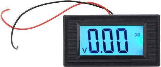 Digitale Voltmeter YB5135D LCD Spanningstester DC-Spanningsmeter (DC3 ...