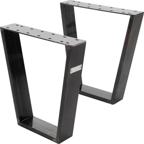 Tafelpoten Onderstel set van 2 V-Design 40 x 43 cm Industrieel gemaakt ...