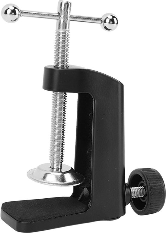 Content in HTML - Aluminum Black Desk C Clamp 2.4 Inch - Table Mounting ...