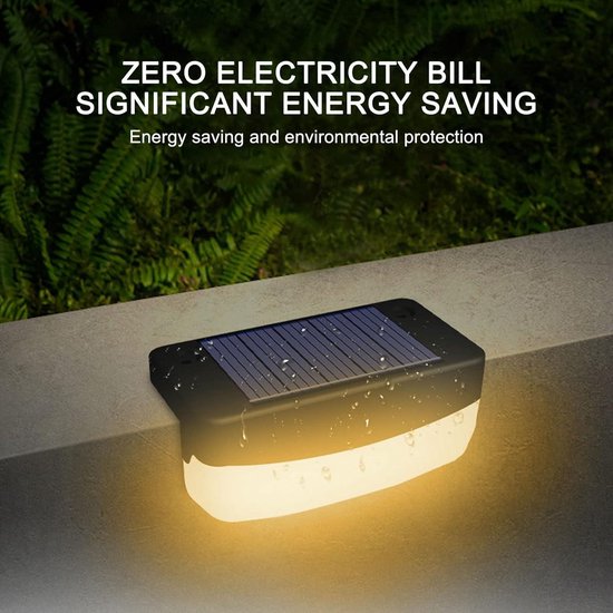 Solar Deck Lights LED-licht voor Oprit en Walkway - Outdoor Waterproof ...