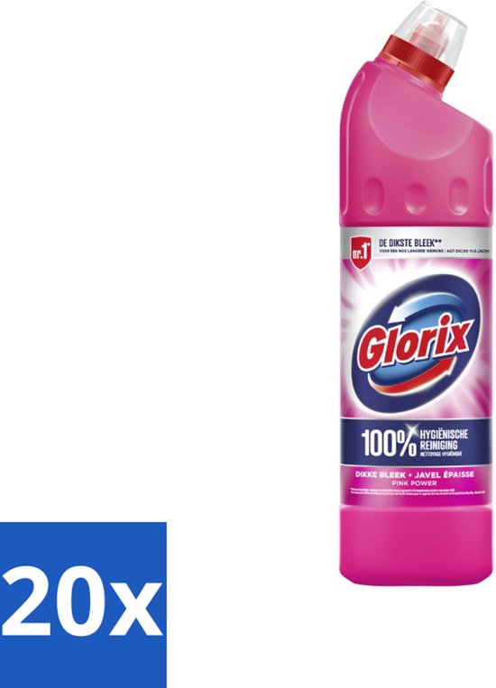 Glorix - Bleek - Pink Power - Krachtige Reiniging - 750 ml ...