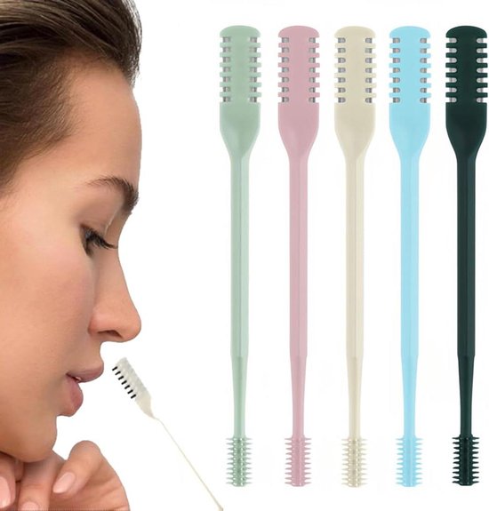 Manual Nose Hair Trimmer - Dubbelzijdig - Roestvrij staal - 360 ...
