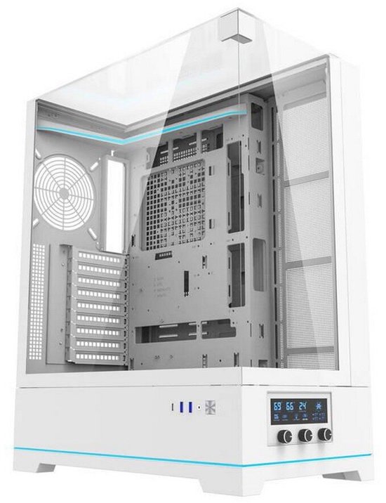 Darkflash - DY450L Wit - Computerkast | bol