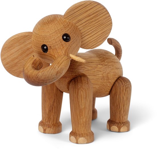 Spring Copenhagen Wooden Figure Animal Elephant "Ollie" 379g H15xW13 ...