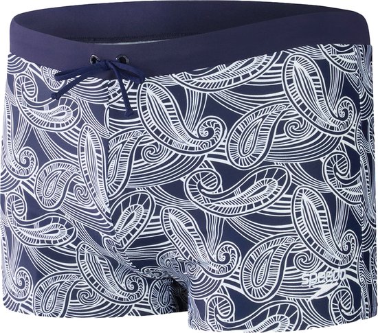 Speedo aquashort valmilton eco print blauw & wit - XXL | bol