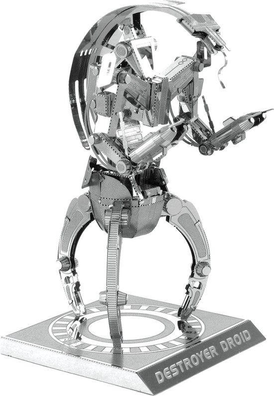 Bouwpakket Miniatuur Destroyer Robot (Star Wars)- metaal | bol