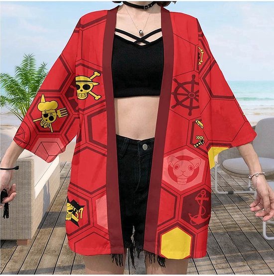 One Piece Cape - Cosplay Cloak Luffy Zoro Kleding Mantel Manga | bol