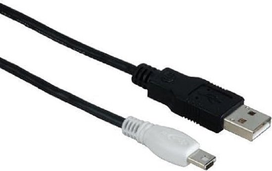 Hama Mini USB Cable "On the Go", Mini USB A-Plug - USB B-Plug, 1.8 m | bol