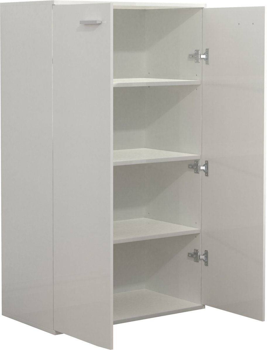Kledingkast kinderkamer - praktische opbergkast 120 cm hoog 4 ...