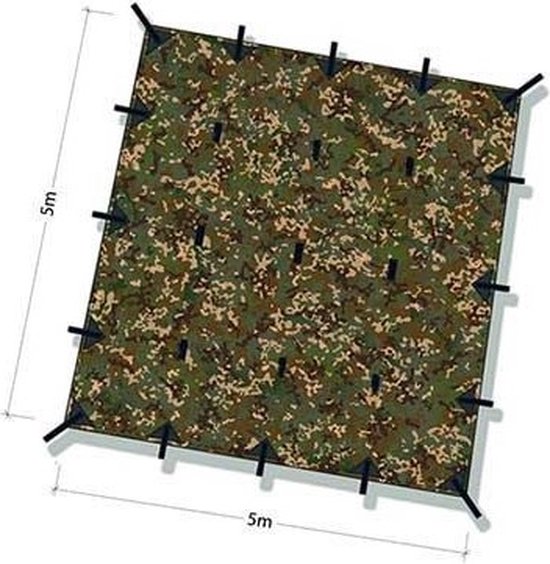Tarp 5x5 Multicam | bol