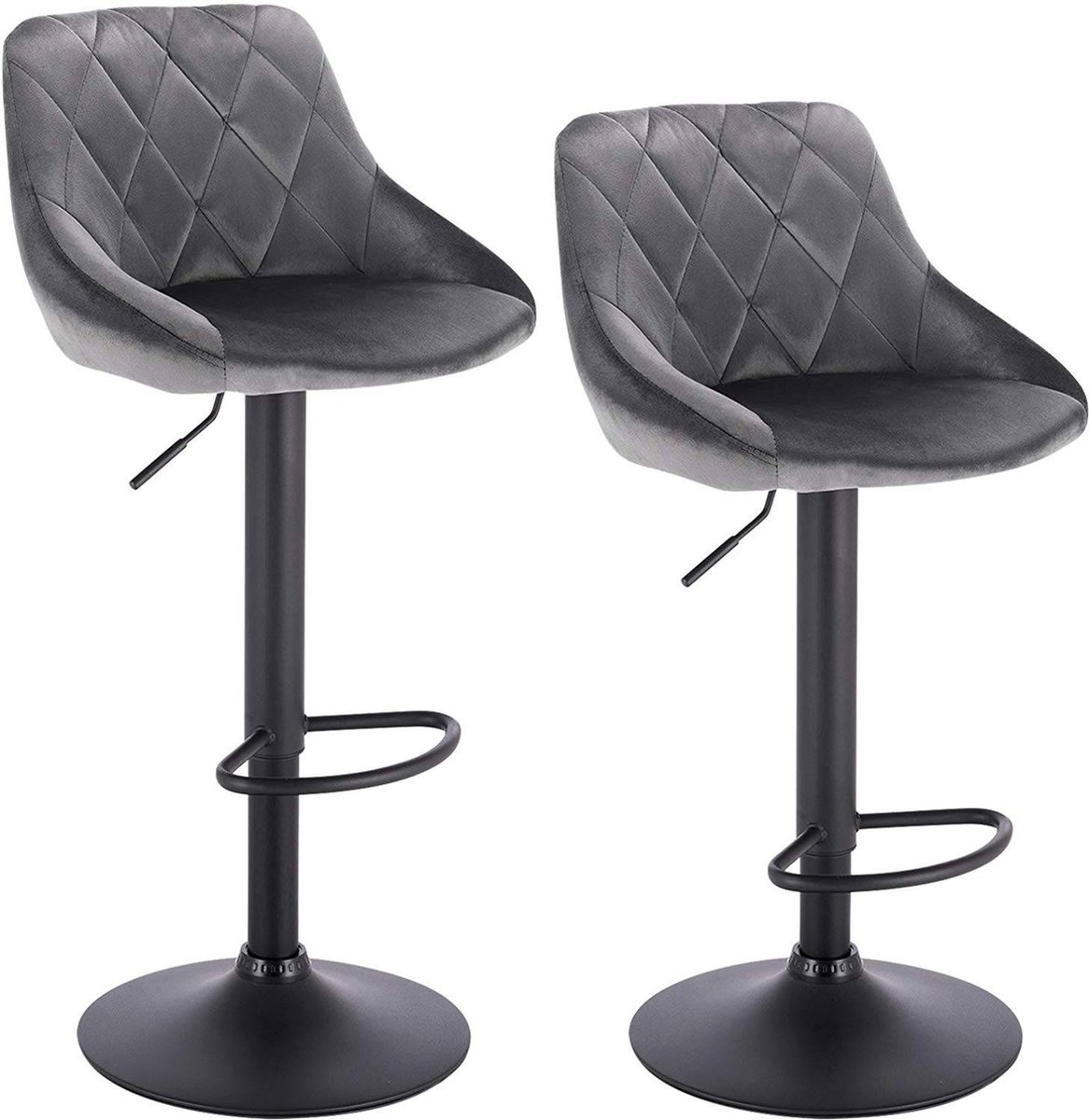 Designer Barkruk Walther - Met rugleuning - Stevig - Ergonomische ...