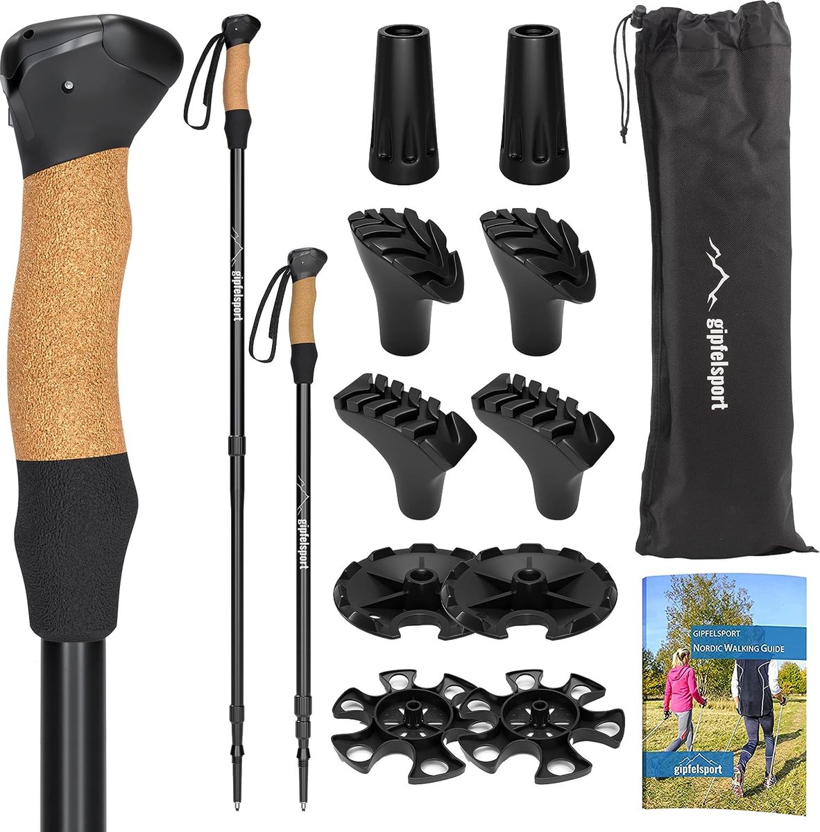 Wandelstokken telescopisch | wandelstok voor dames en heren ...