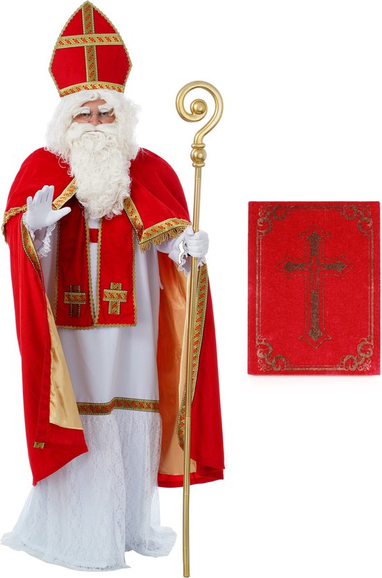 Costume complet de Sinterklaas avec livre | bol
