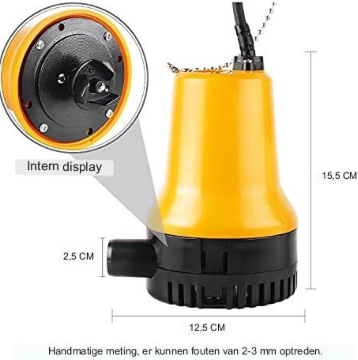 Dompelpomp Vuil Water - Dompelpomp 12v | bol