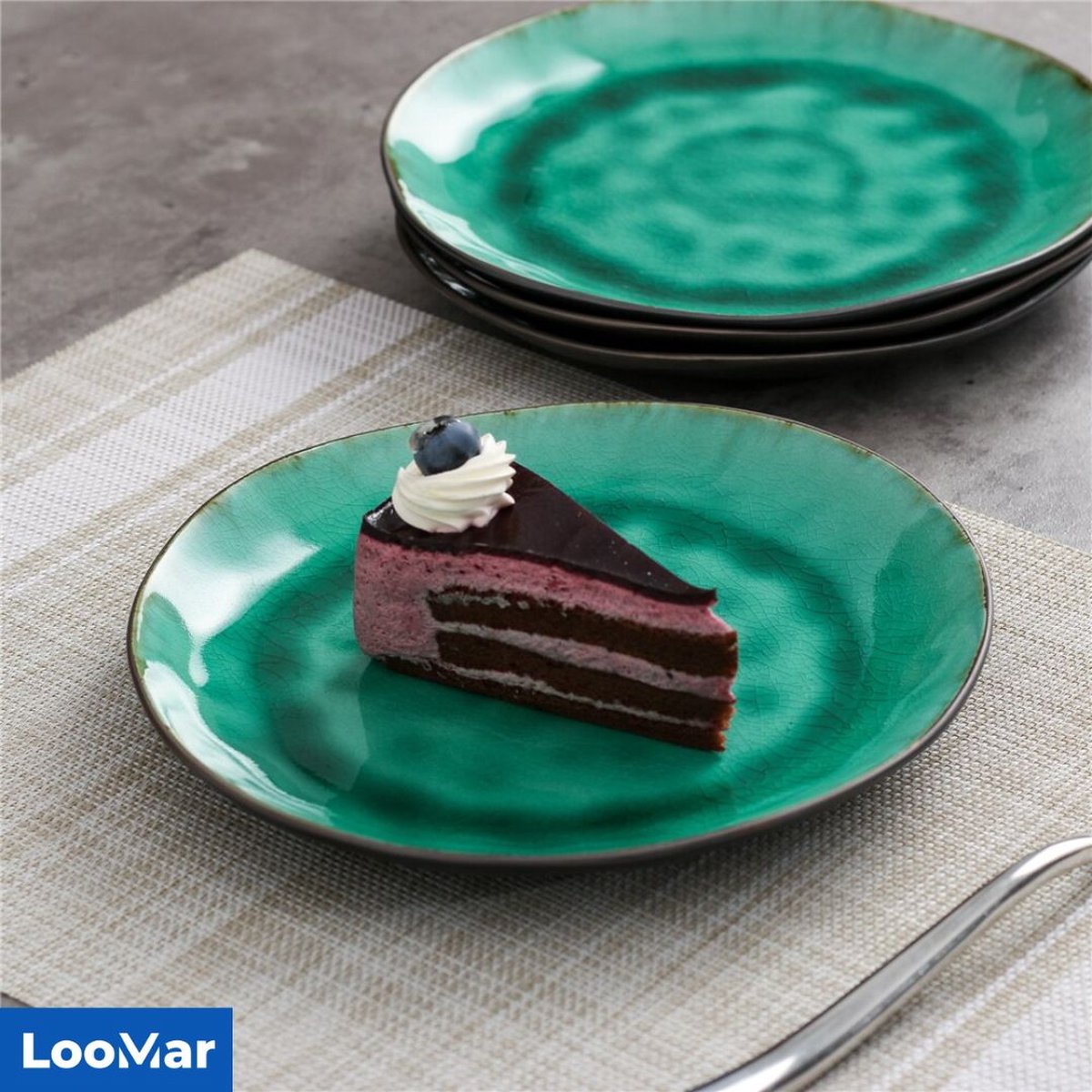 Ensemble de vaisselle de Luxe LooMar - Ensemble d'assiettes - Assiettes ...