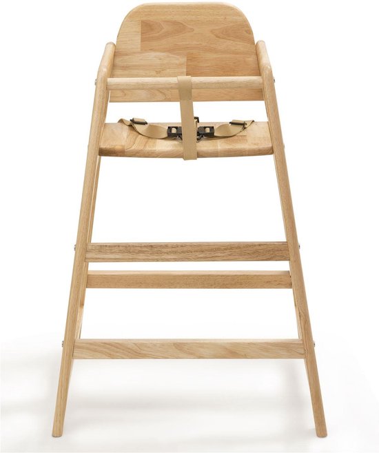 Safetots Eenvoudig Stapelbare Houten Kinderstoel, Natuurlijk ...