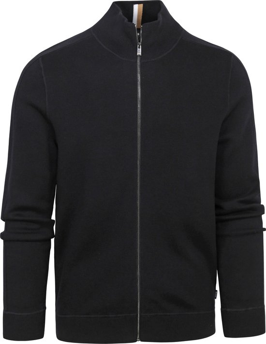 BOSS - Mentolo Vest Wol Zwart - Heren - Maat XL - Regular-fit | bol
