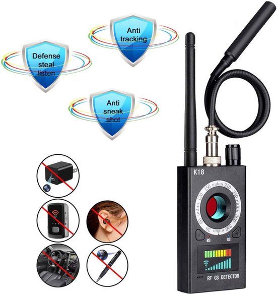 M&S Draadloze Signaaldetector - RF Bug Finder - Anti ...