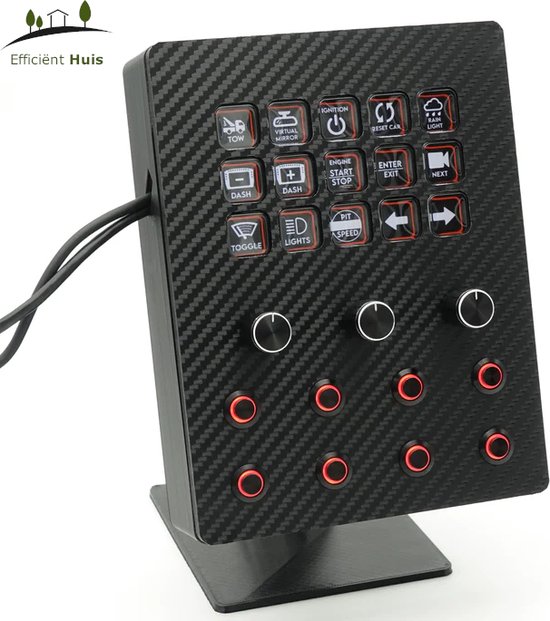BoxOneRacing GT Masters M4 ST - Streamdeck MK2 Button Box Mount - Bevestiging voor Alu... | bol.com