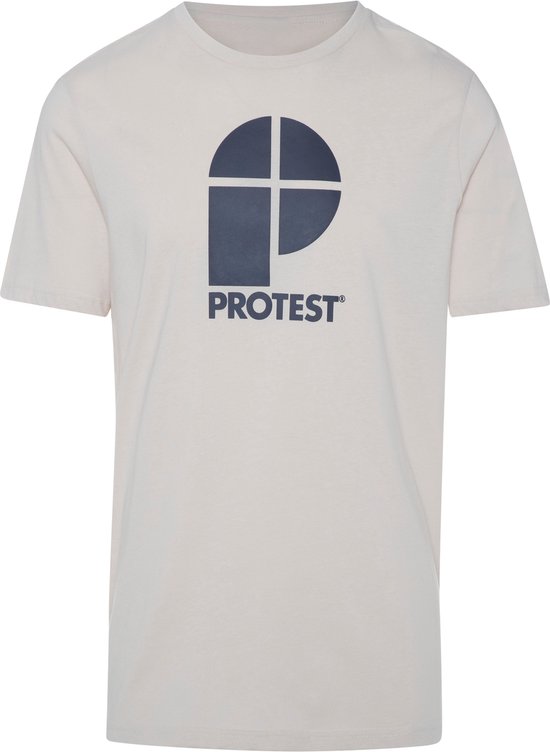 Protest Classic Logo T-Shirt – T shirt Heren – Korte mouwen – Ronde ...