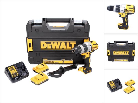 DeWalt DCD 996 D2 accu klopboormachine 18 V 95 Nm borstelloos + 2x accu ...