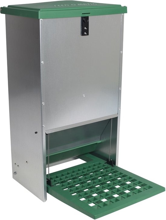 Automatische voerbak 20 kilo - Voedersilo - Kip - voersilo kippen | bol