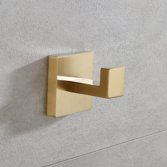 Vierkante wandhaak SUS 304 roestvrij staal douchehaak handdoekhaak ...