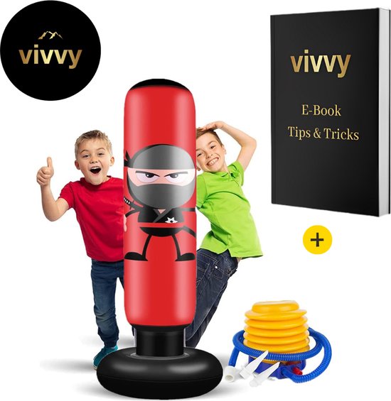 Bokszak Kinderen - Boksbal kind - Verstelbaar - Cadeau - 160 cm | bol