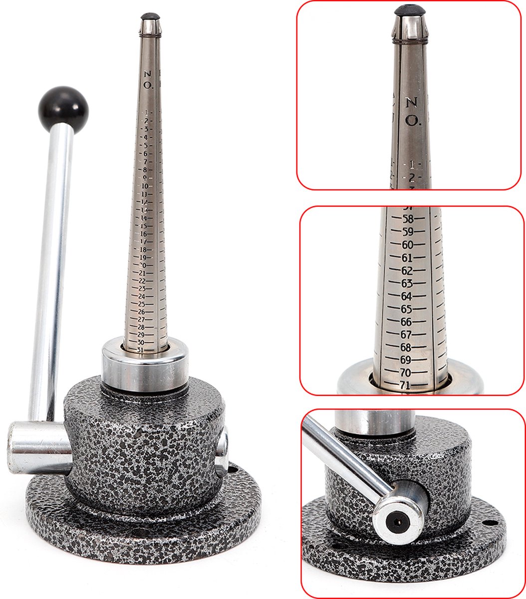 Metalen Ring Sizer Expander Sieraden Maken Tool Ring Brancard Enlarger ...