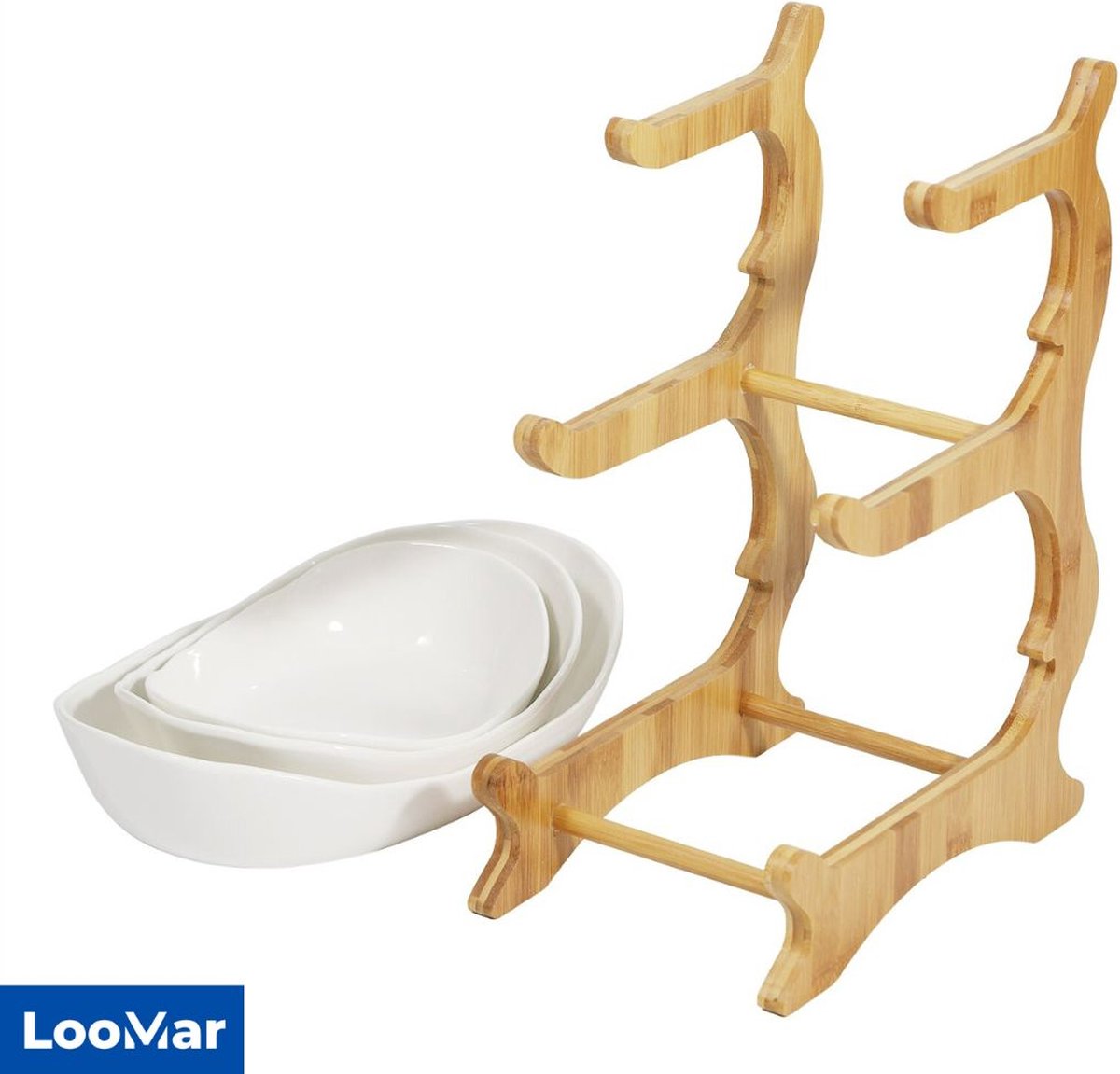 LooMar Fruit Etagère 3 couches - Corbeille à fruits - Corbeille à ...
