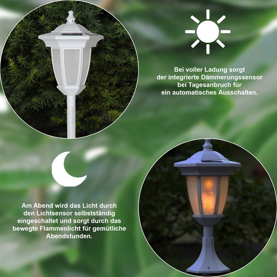 Star Trading Solarlampen voor buitentuinen | 4-in-1 Solarlampen voor de ...