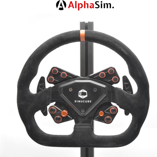 Simucube Quick-Release Wheel Mount for Sim Rig - Black | bol