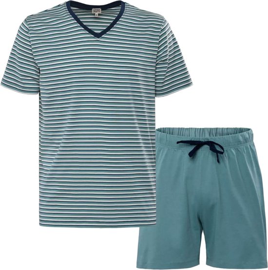 Living crafts - heren pyjama Carl - reef waters | bol