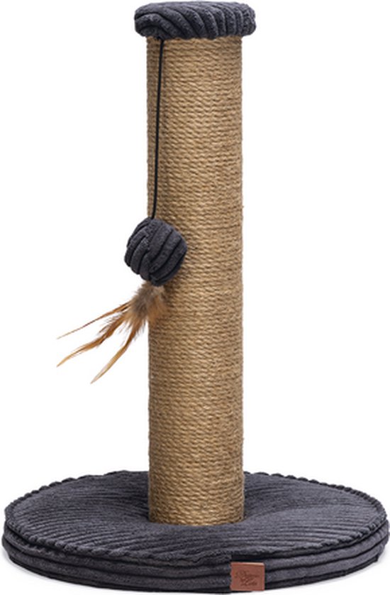 Designed by Lotte Krabpaal Ribbed - Incl speeltje - Ribbed stof/jute ...