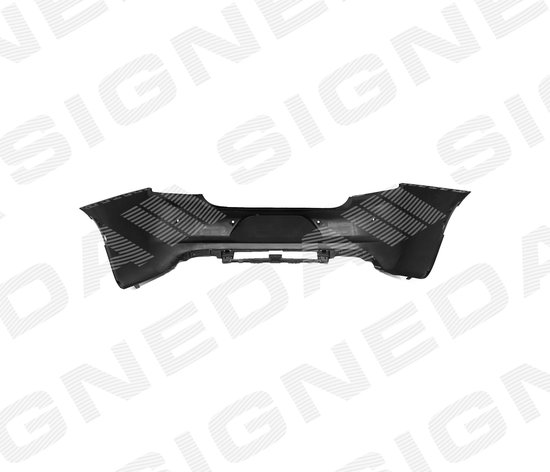 BUMPER ACHTER VOOR DODGE CHARGER 2015- 5RK98TZZAD Gegrond Zwart | bol.com