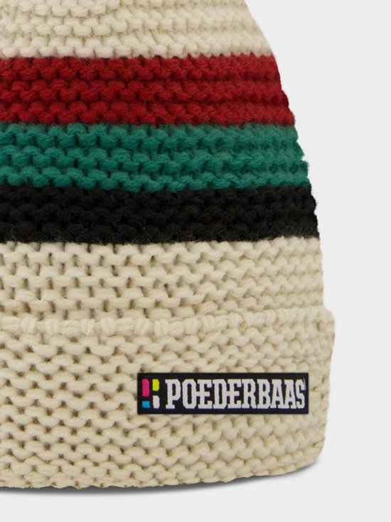 Poederbaas Heren Muts Classic Colorful Beanie 2.0 - Cream Green ...