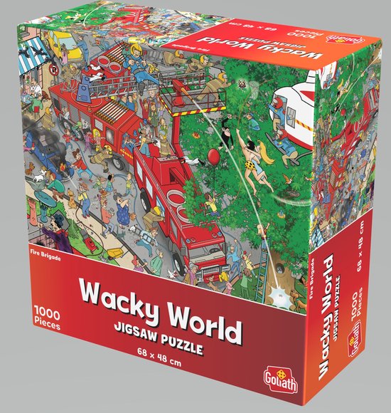 Wacky World Fire Brigade legpuzzel 1000 stukjes | bol.com