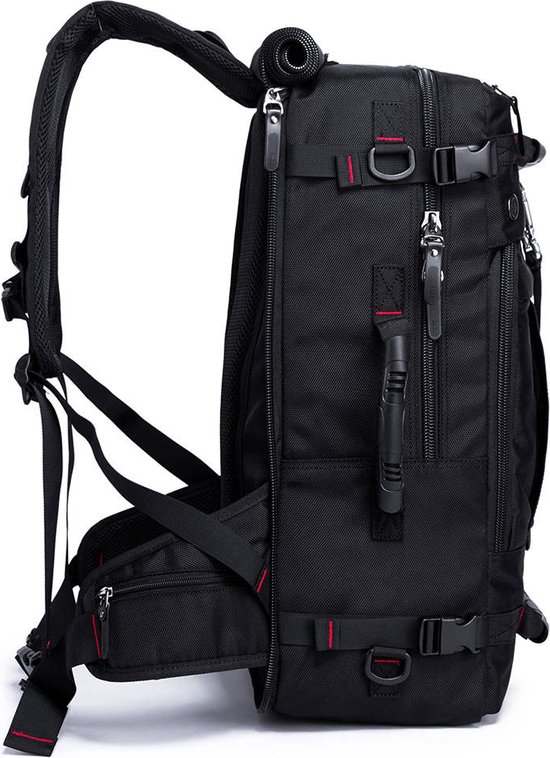 FLORAWEG Reisbackpack, draag de rugzak duurzame converteerbare plunje ...