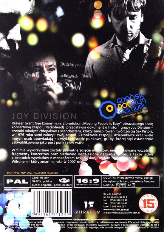 Joy Division [DVD] (Dvd), Anton Corbijn | Dvd's | bol