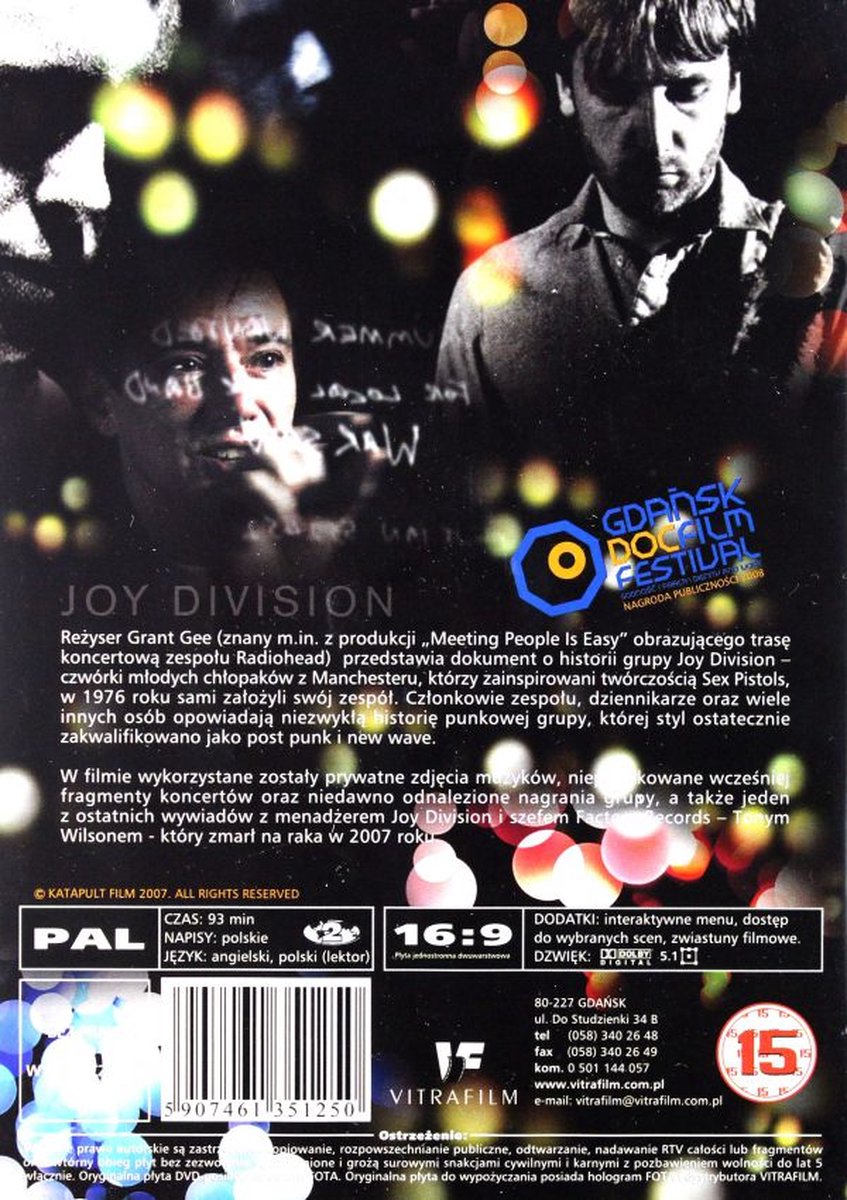 Joy Division [DVD] (Dvd), Anton Corbijn | Dvd's | bol